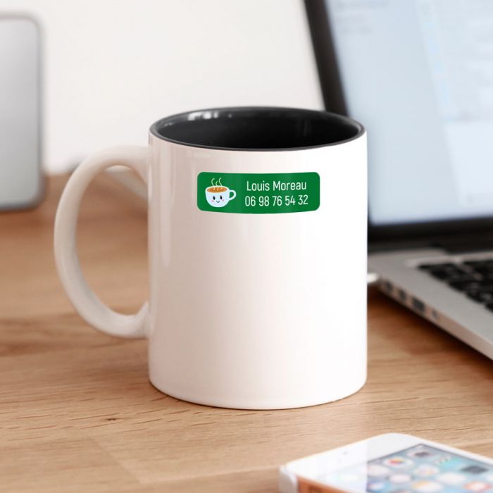 176 étiquettes personnalisables - Pack Bureau | Stickerkid.fr