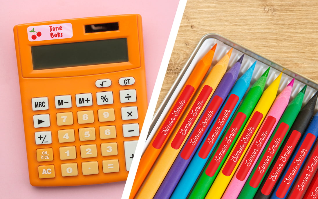 Étiquettes personnalisées pour marquer les objets | Stickerkid.fr