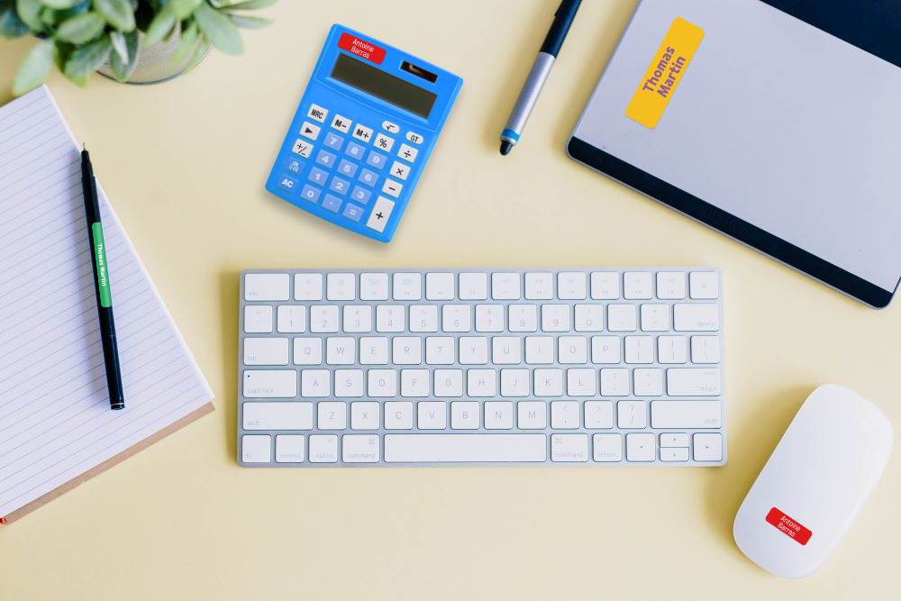 Les étiquettes adhésives idéales pour le matériel de bureau! - Blog